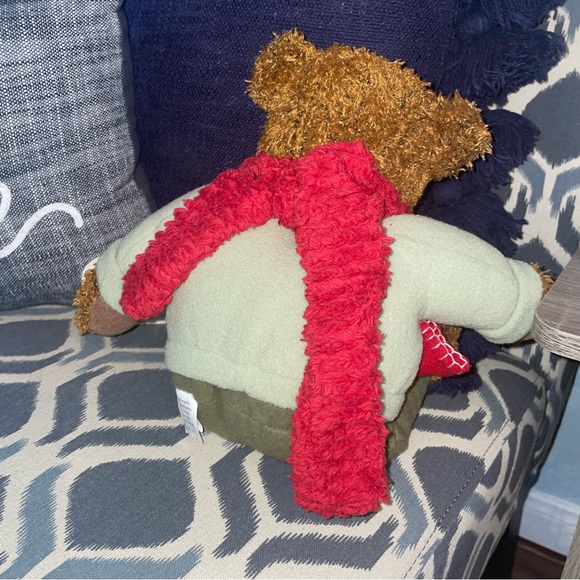 Hallmark | Toys | Hallmark 0 Year Anniversary Teddy Bear Red Scarf And ...